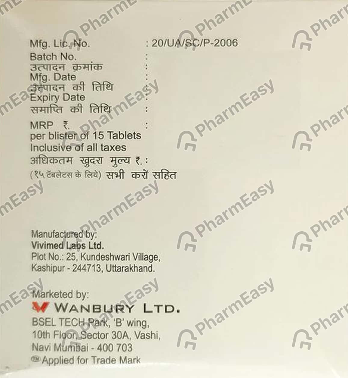 Buy Zeva Strip Of 15 Tablets Online at Flat 15% OFF | PharmEasy