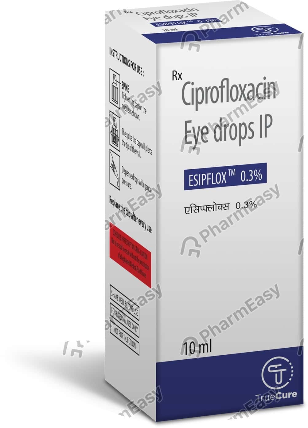 Esipflox 0.3 % Eye Drop (10): Uses, Side Effects, Price & Dosage ...