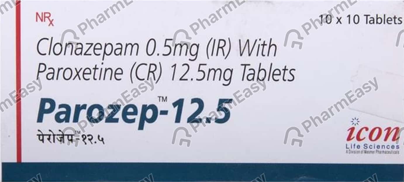 Buy Parozep 12.5 Mg Strip Of 10 Tablets Online & Save Up to 24% at ...