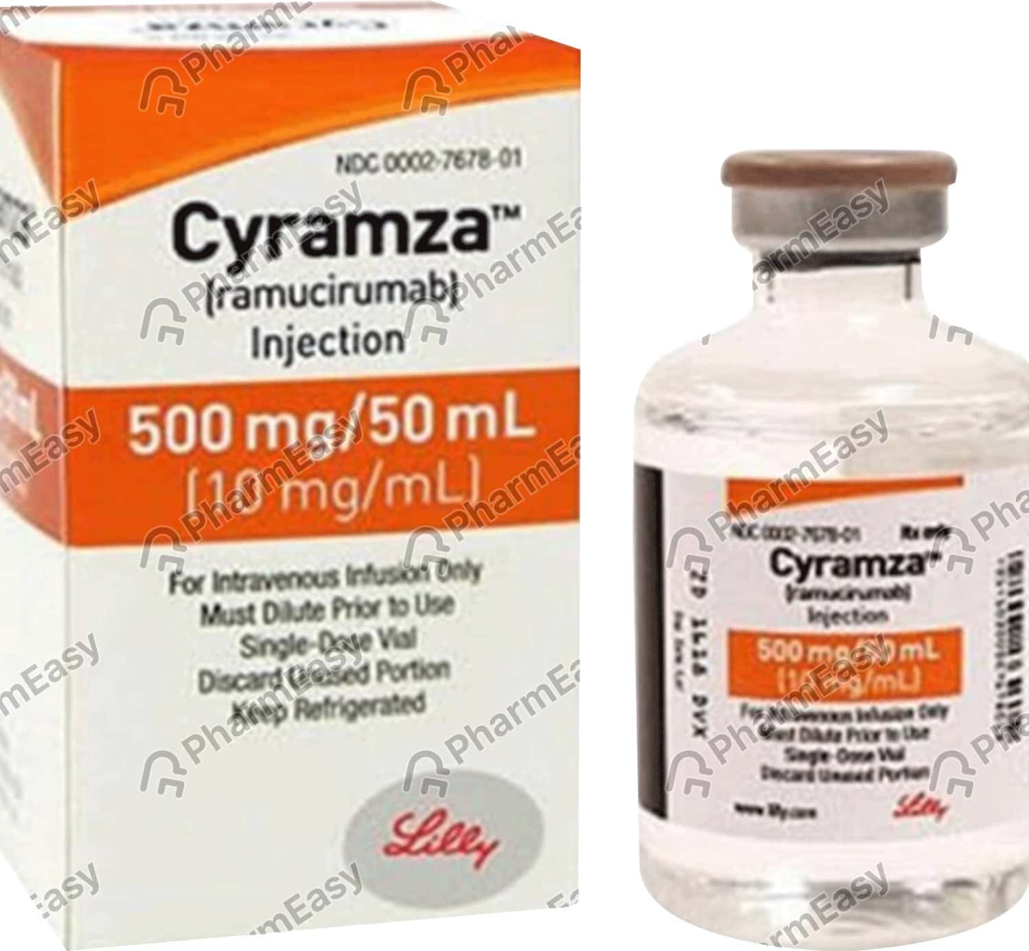 Cyramza 10 MG/ML Injection (50): Uses, Side Effects, Price & Dosage ...
