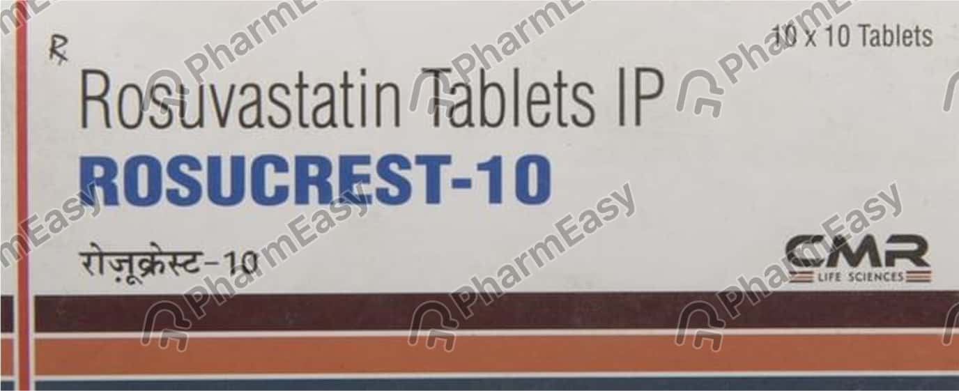 Rosucrest As 10mg Strip Of 10 Capsules: Uses, Side Effects, Price ...