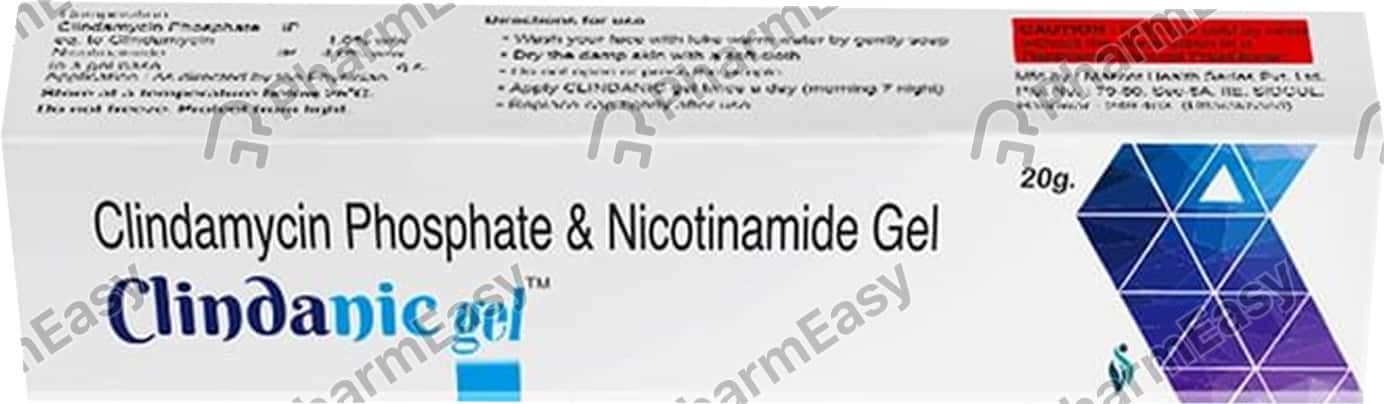 Clindanic Tube Of 20gm Gel: Uses, Side Effects, Price & Dosage | PharmEasy