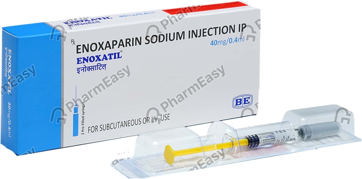 Enoxatil 40 MG Injection (0.4): Uses, Side Effects, Price & Dosage ...