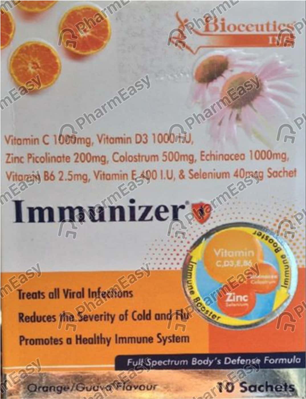 Buy Immunizer Sachet Of 5gm Powder Online & Save Up to 24% at PharmEasy
