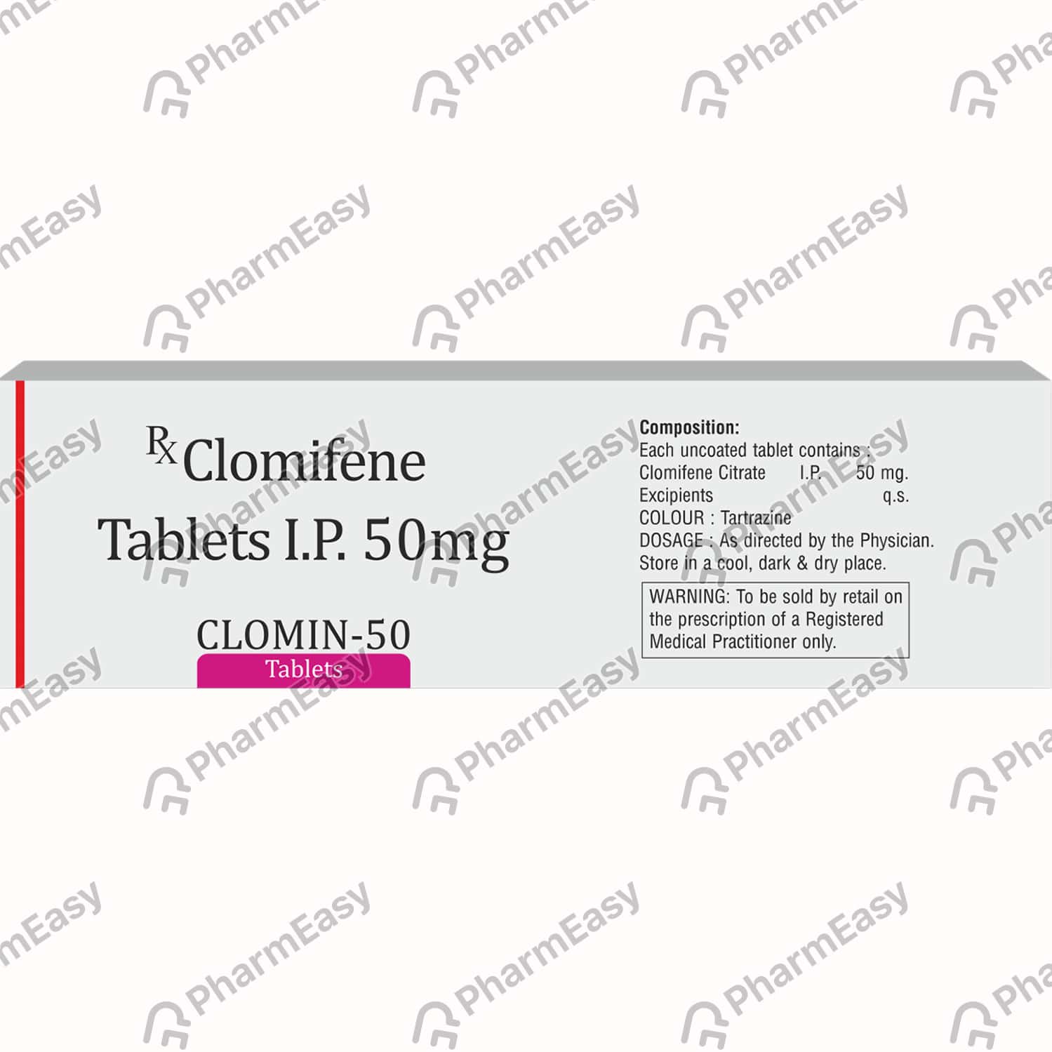Buy Clomin 50 MG Tablet (10) Online at Flat 15% OFF | PharmEasy