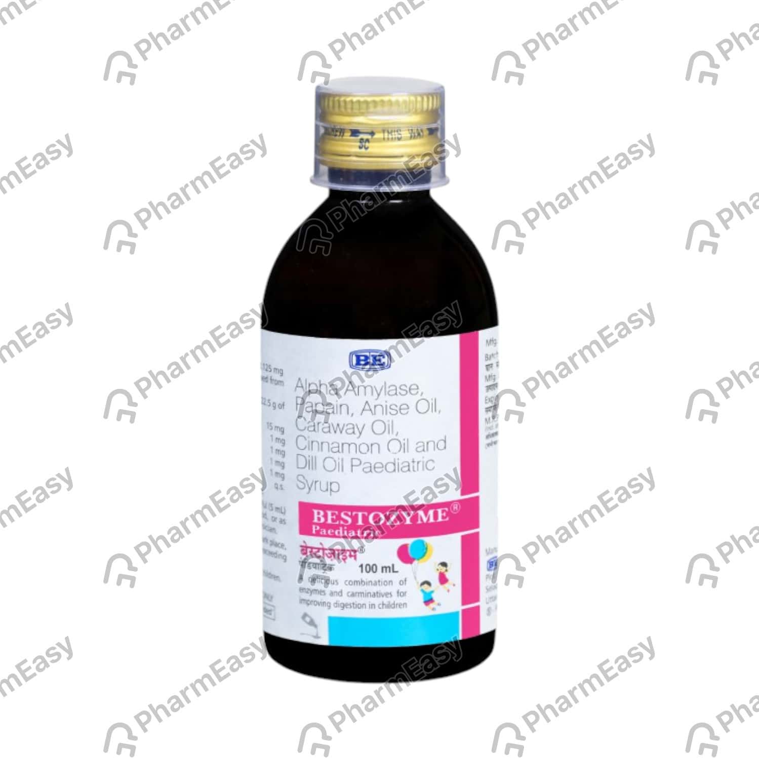 Buy Bestozyme Paediatric Bottle Of 100ml Syrup Online at Flat 15% OFF ...