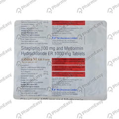 Glura M Xr Forte Strip Of 15 Tablets: Uses, Side Effects, Price ...