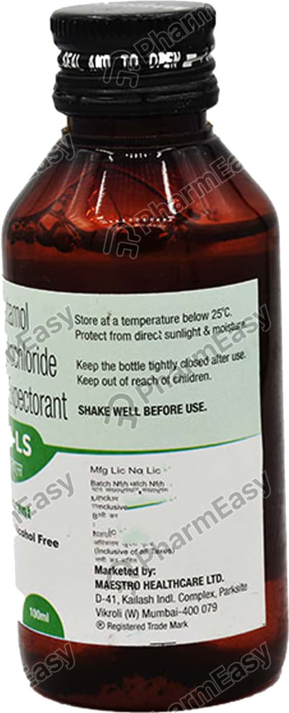 Buy Kosat Ls Sugar Free Bottle Of 100ml Expectorant Online at Flat 15% ...