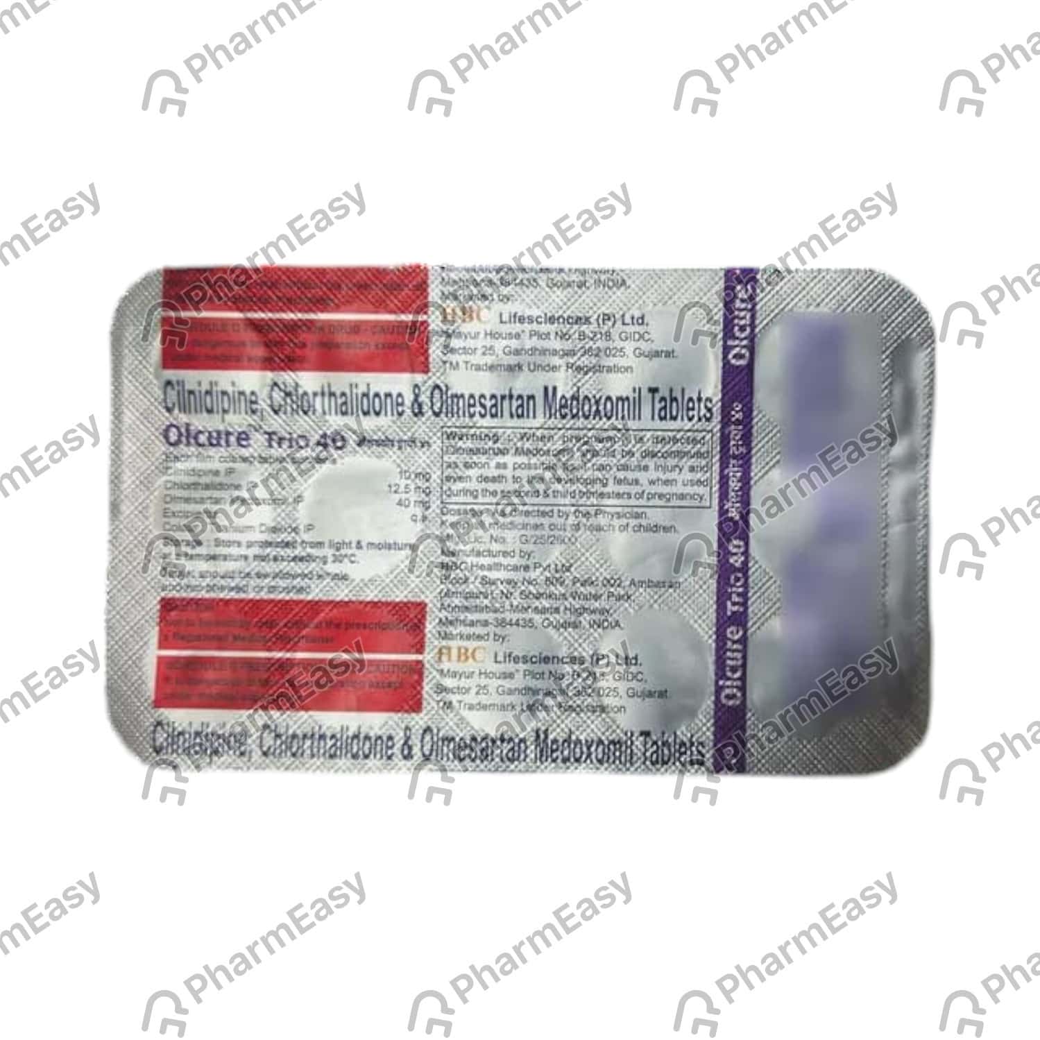 Buy Olcure Trio 40mg Strip Of 15 Tablets Online at Flat 15% OFF | PharmEasy