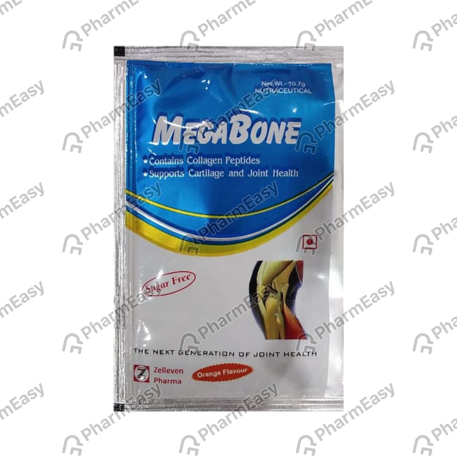 Buy Megabone Orange Flavour Sugar Free Sachet Of 10.7gm Granules Online ...