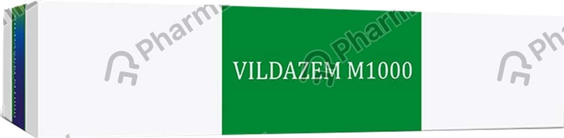 Vildazem M 1000mg Strip Of 10 Tablets: Uses, Side Effects, Price ...