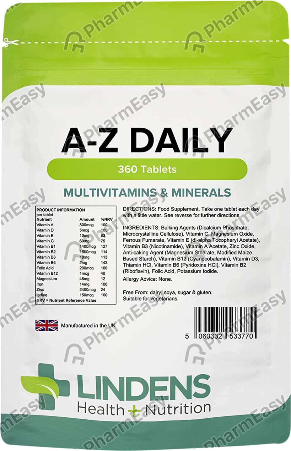 Buy Daily 365 Strip Of 10 Tablets Online & Save Up to 24% at PharmEasy