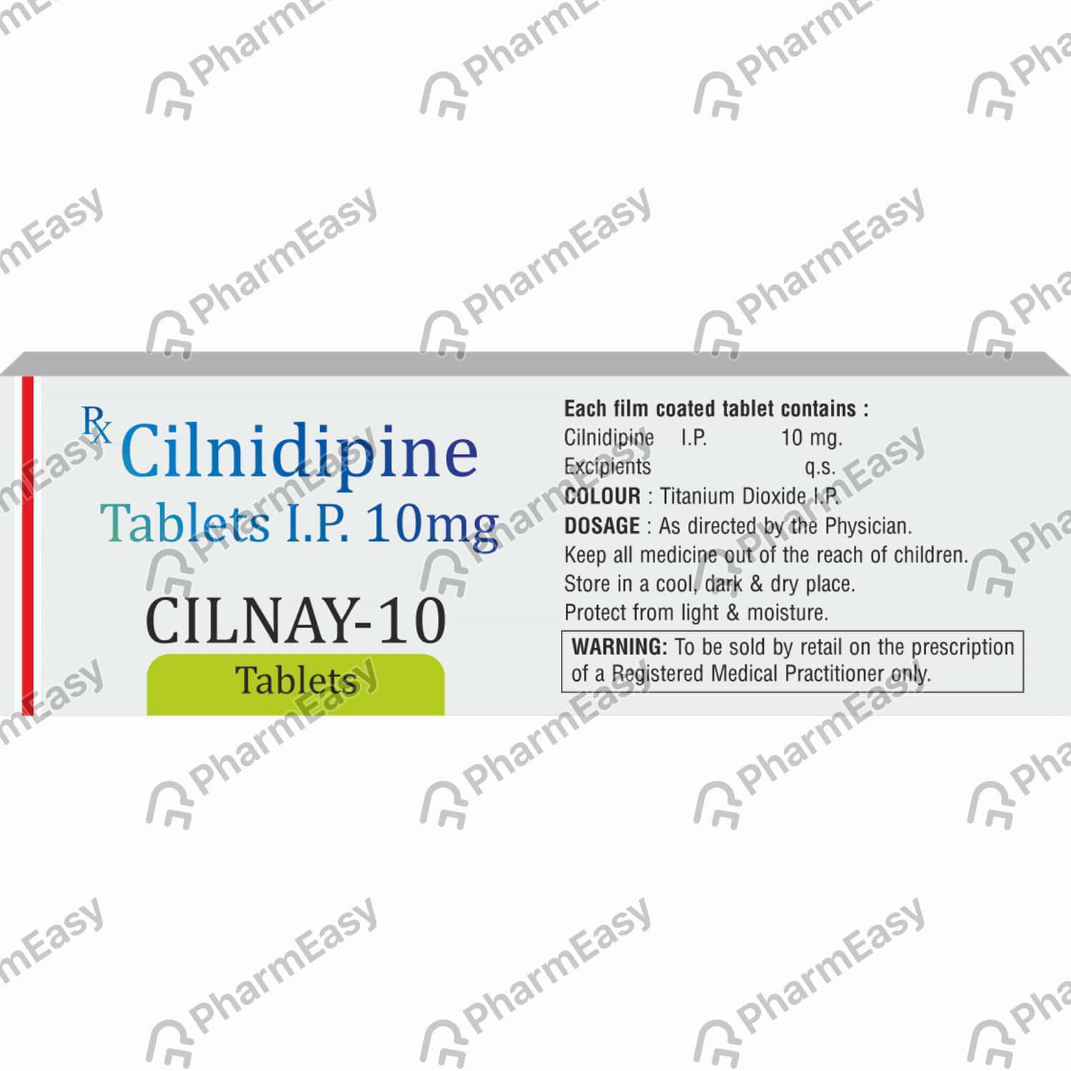 Cilnay 10 MG Tablet (10): Uses, Side Effects, Price & Dosage | PharmEasy