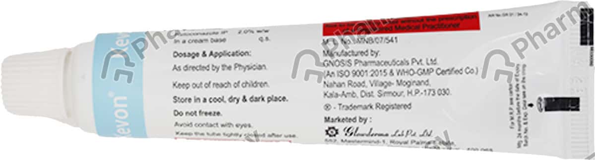 Kevon 2 % Cream (30): Uses, Side Effects, Price & Dosage | PharmEasy