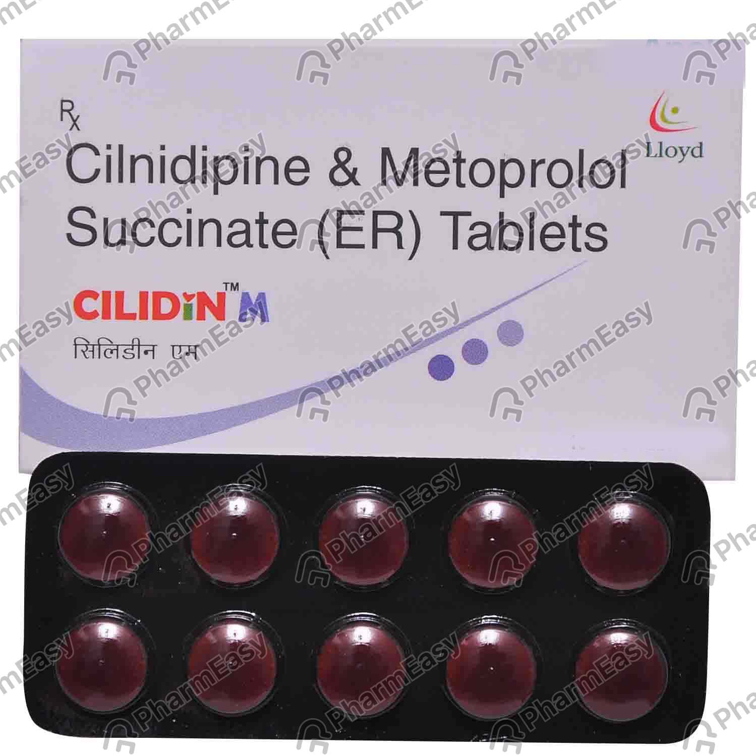 Buy Cilidin M Strip Of 15 Tablets Online at Flat 15% OFF | PharmEasy