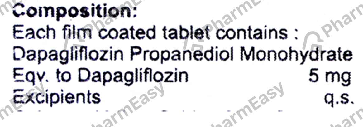 Dapagold 5 MG Tablet (15): Uses, Side Effects, Price & Dosage | PharmEasy