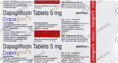 Dapagold 5 MG Tablet (15): Uses, Side Effects, Price & Dosage | PharmEasy