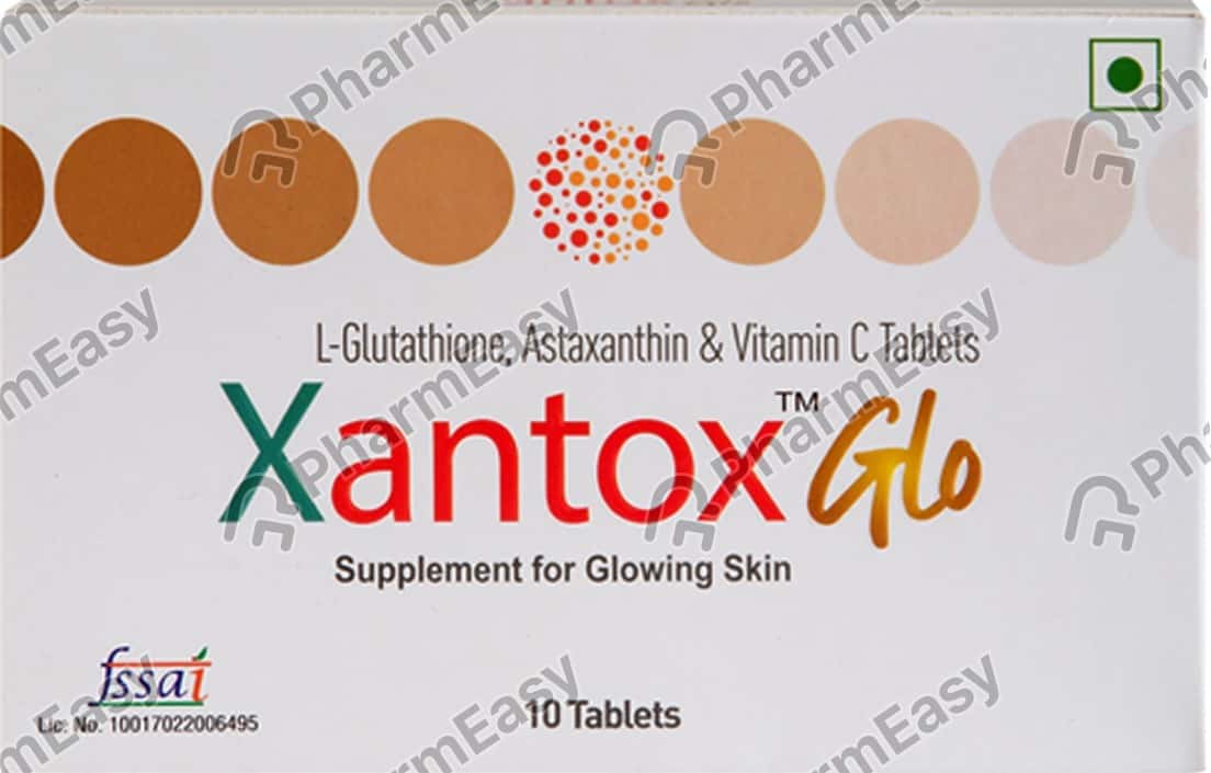 Buy Xantox Glo Strip Of 10 Tablets Online & Save Up to 24% at PharmEasy