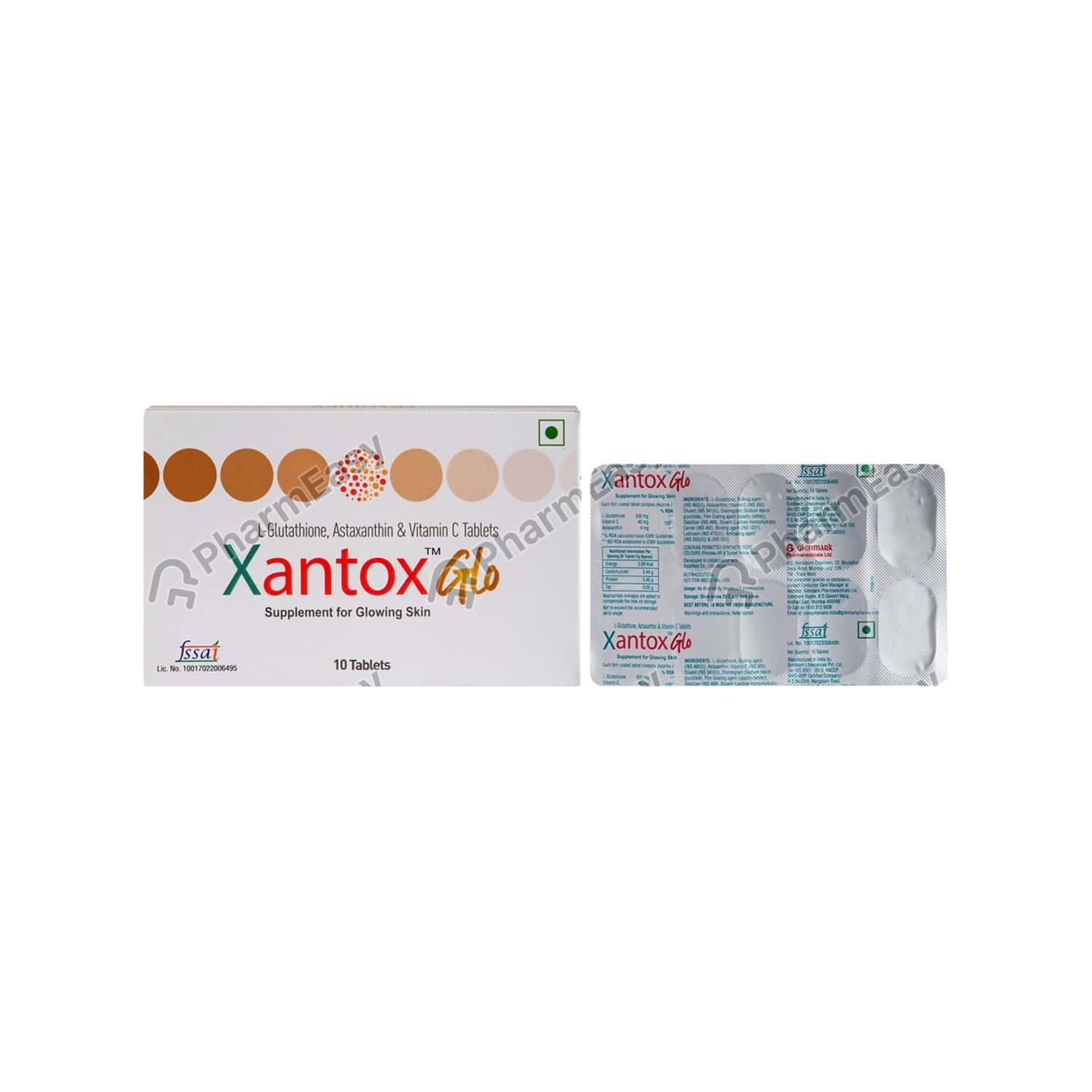 Buy Xantox Glo Tablet 10'S Online at Flat 18% OFF* | PharmEasy