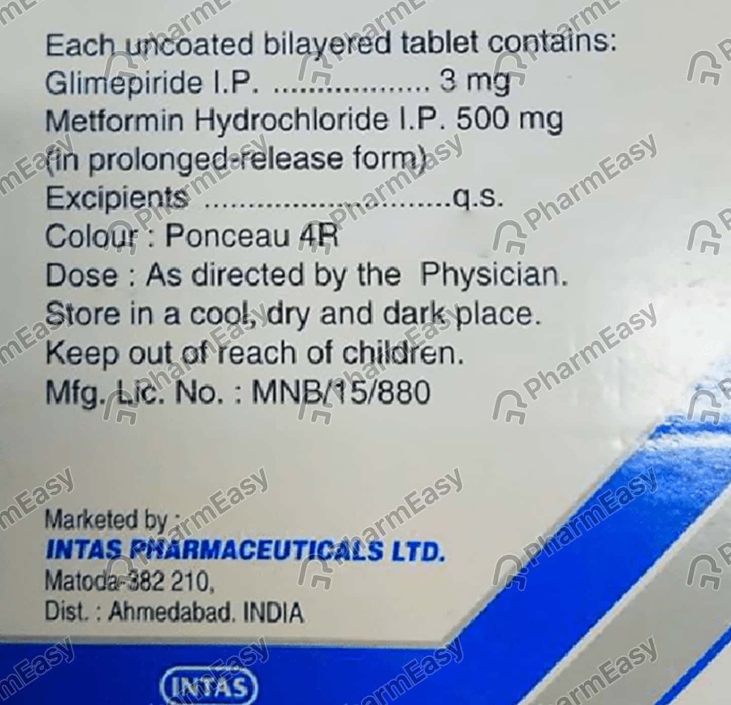 Zoryl M3 Strip Of 15 Tablets: Uses, Side Effects, Price & Dosage ...