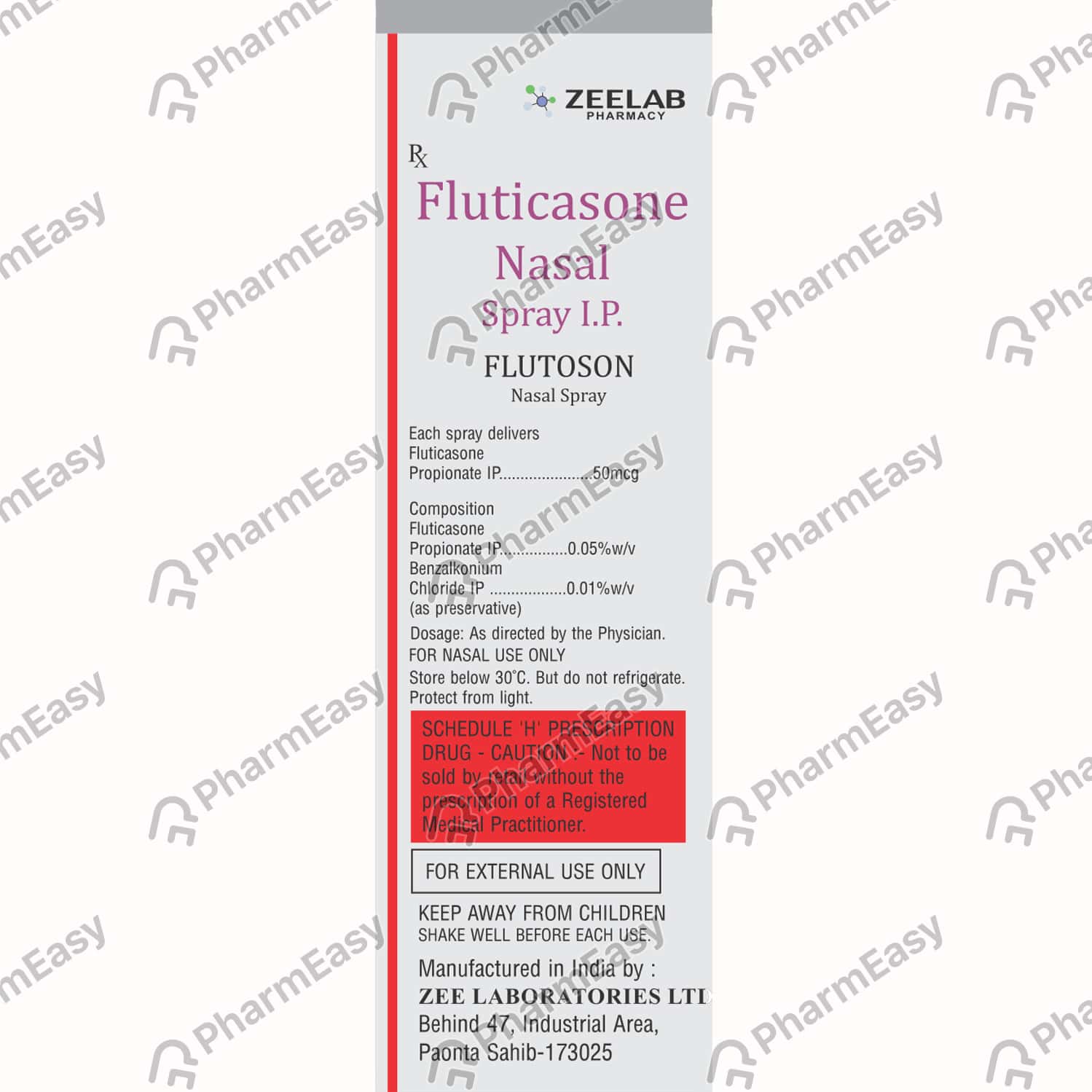 Buy Flutoson 50 MCG Nasal Spray (12) Online at Flat 15% OFF | PharmEasy
