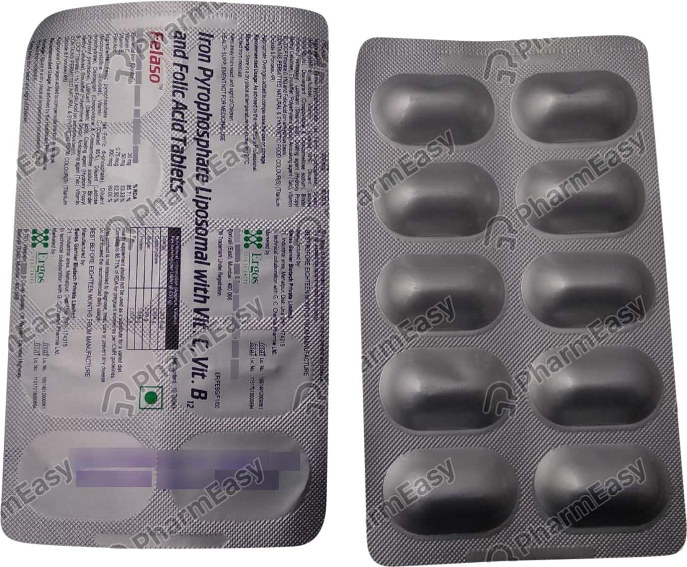 Buy Felaso Strip Of 10 Tablets Online at Flat 15% OFF | PharmEasy