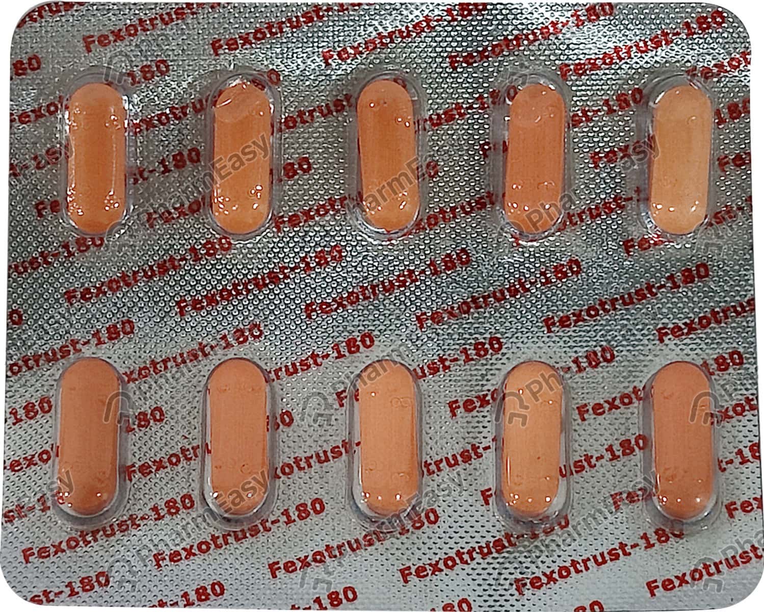 Fexotrust 180 MG Tablet (10): Uses, Side Effects, Price & Dosage ...