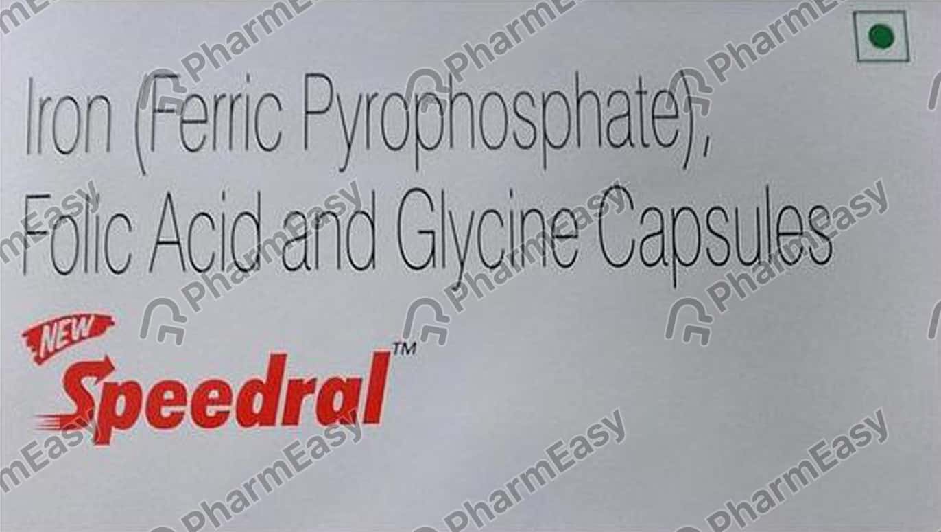 New Speedral Strip Of 10 Capsules: Uses, Side Effects, Price & Dosage ...