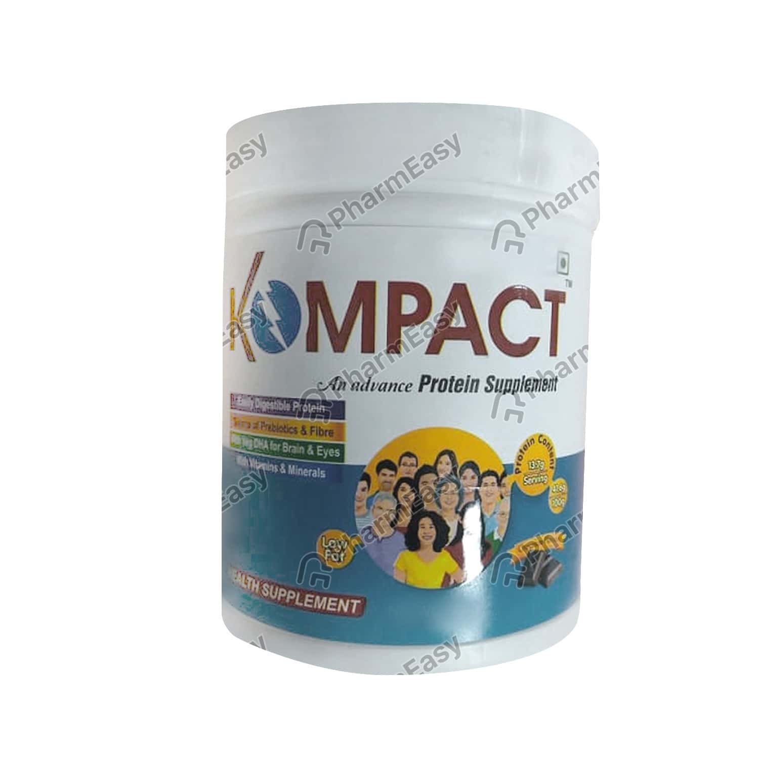 Buy Kompact Chocolate Flavour Jar Of 200gm Powder Online at Flat 18% ...