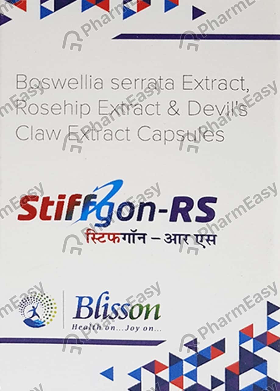 Buy Stiffgon Rs Bottle Of 14 Capsules Online at Flat 15% OFF | PharmEasy