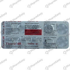Ticavic 60 MG Tablet (10): Uses, Side Effects, Price & Dosage | PharmEasy