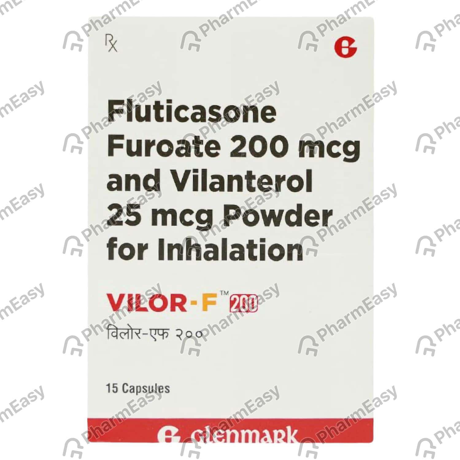 Vilor F 200mcg Bottle Of 15 Inhalation Capsules: Uses, Side Effects ...