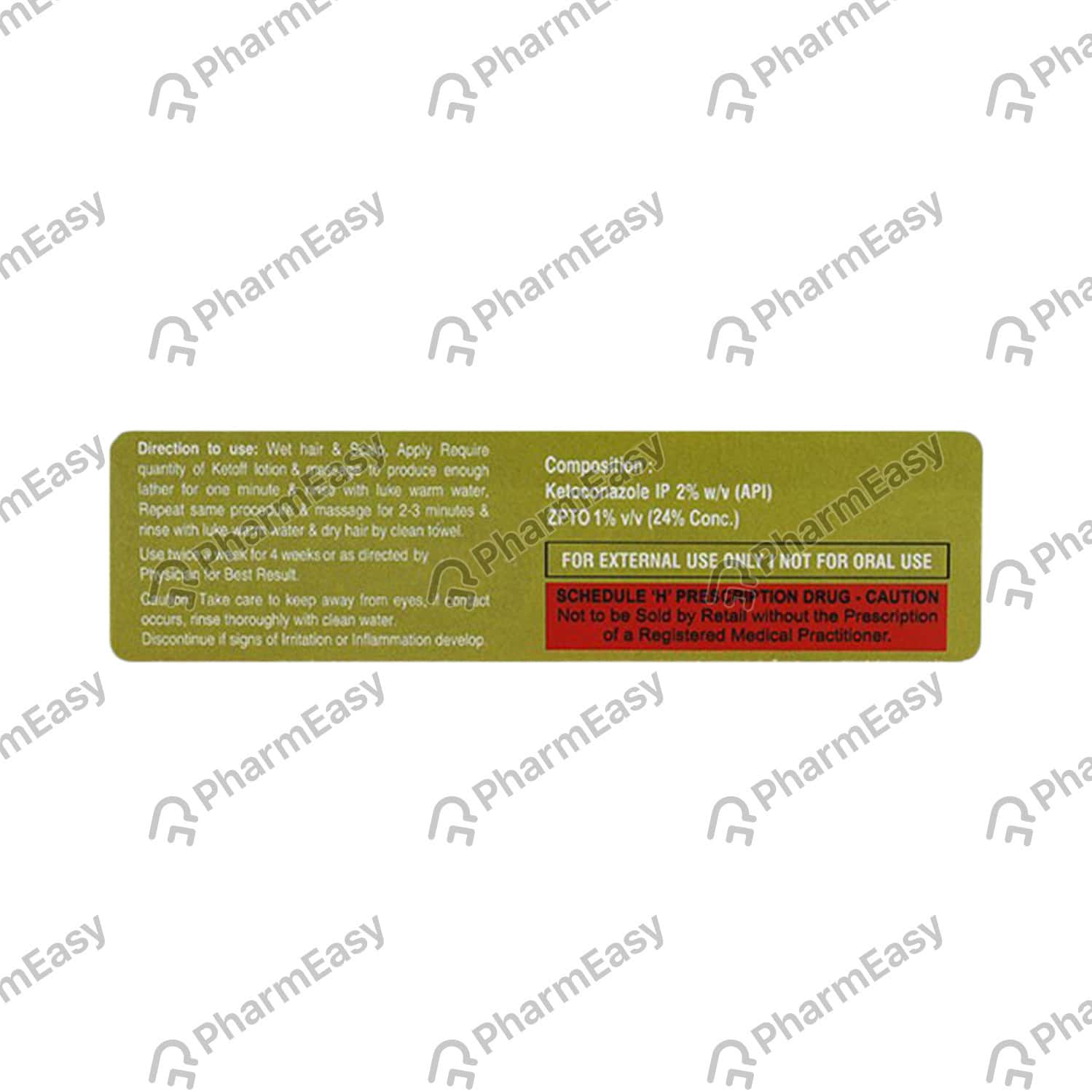 Ketoff Bottle Of 100ml Lotion: Uses, Side Effects, Price & Dosage ...