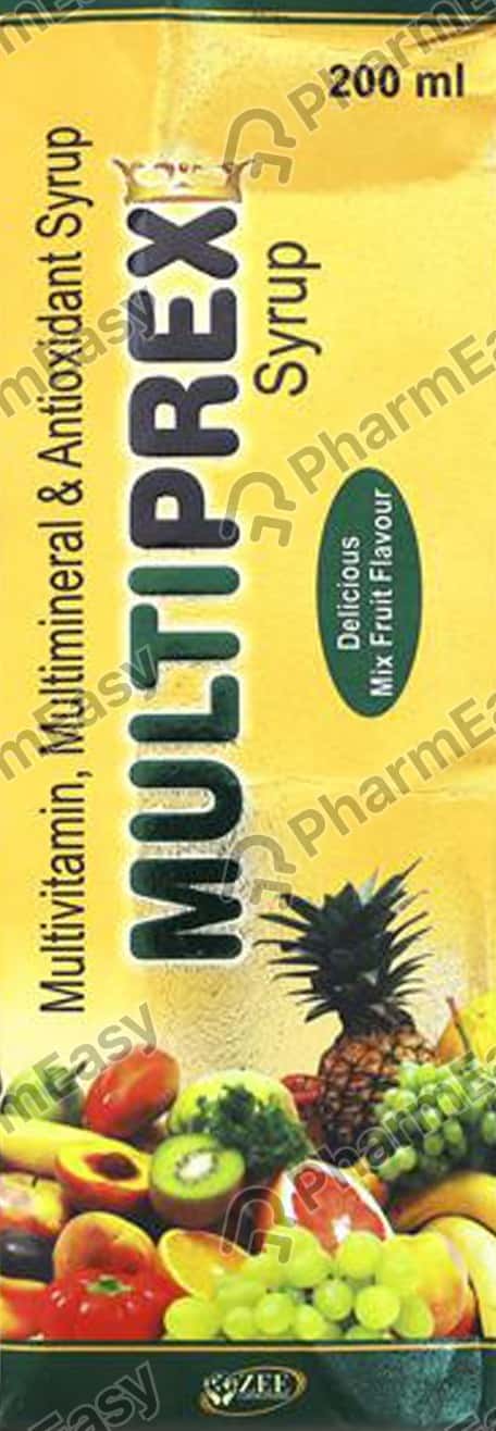 Buy Multiprex Mix Fruit Flavour Bottle Of 200ml Syrup Online at Flat 15 ...