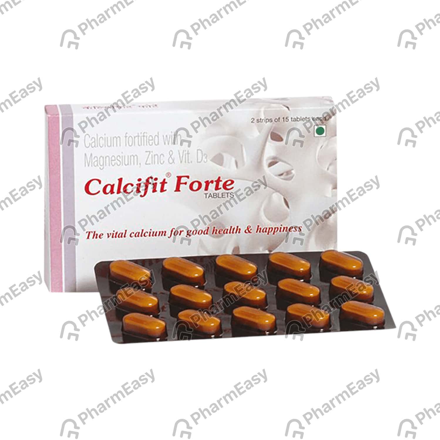 Buy Calcifit Forte Strip Of 30 Tablets Online at Flat 15% OFF | PharmEasy