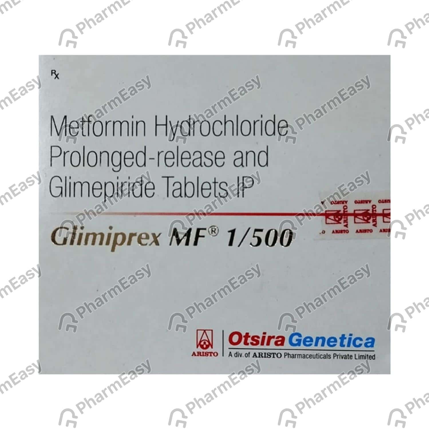 Glimiprex Mf 1/500mg Strip Of 15 Tablets: Uses, Side Effects, Price ...