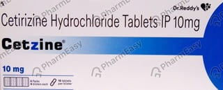 Cetzine 10 MG Tablet (15): Uses, Side Effects, Price, Dosage ...