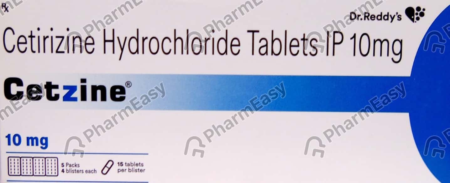 Cetzine 10 MG Tablet (15): Uses, Side Effects, Price & Dosage | PharmEasy