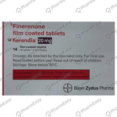 Kerendia 10 MG Tablet (14): Uses, Side Effects, Price & Dosage | PharmEasy