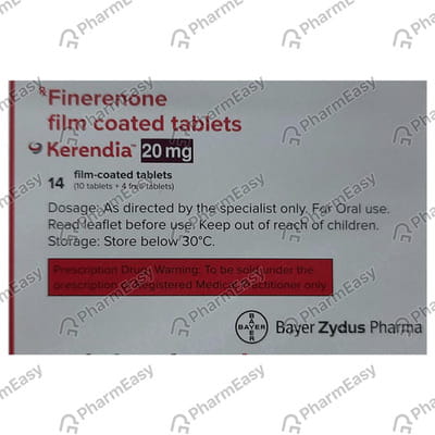 Kerendia 10 MG Tablet (14): Uses, Side Effects, Price & Dosage | PharmEasy