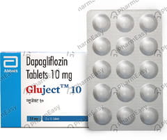Gluject 10 MG Tablet (15): Uses, Side Effects, Price & Dosage | PharmEasy