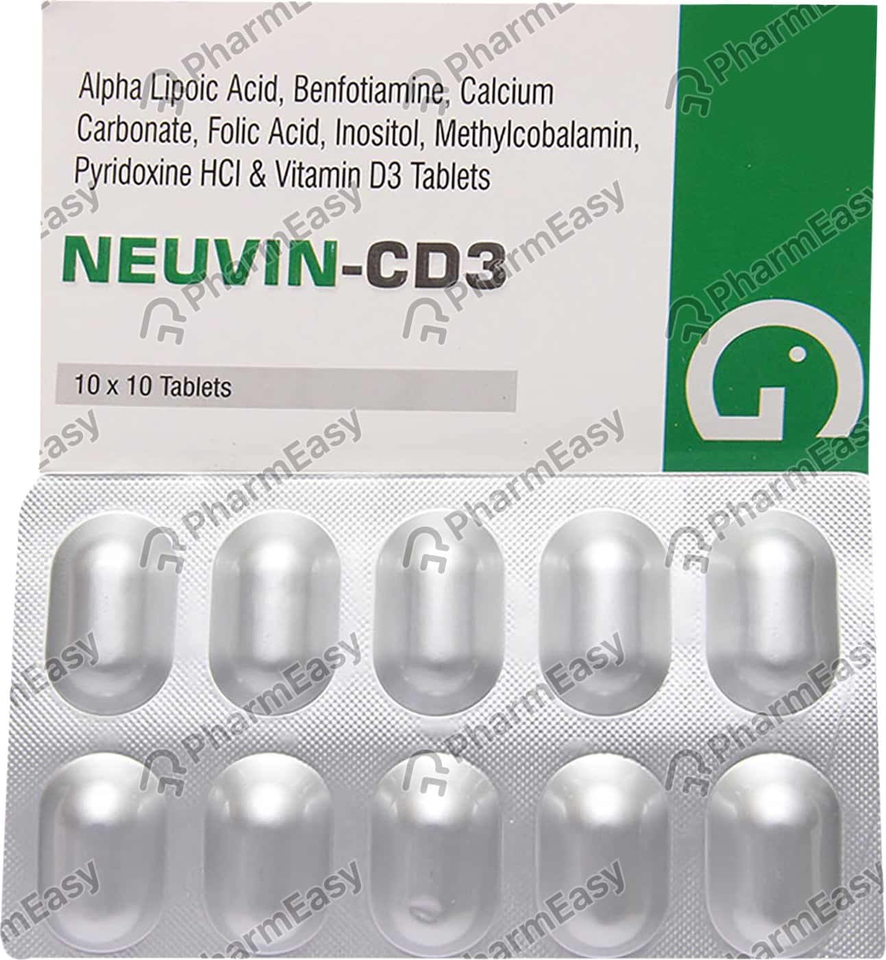 Buy Nuvic Cd3 Tablet 10'S Online at Flat 18% OFF* | PharmEasy