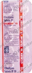 Cilacar 10 Tablet: Uses, Side-effects, Price, Dosage & More Info ...