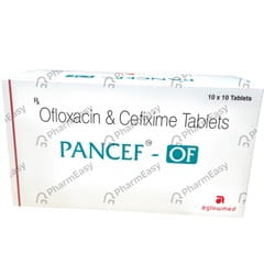 Buy Pancef Of Strip Of 10 Tablets Online at Flat 18% OFF* | PharmEasy