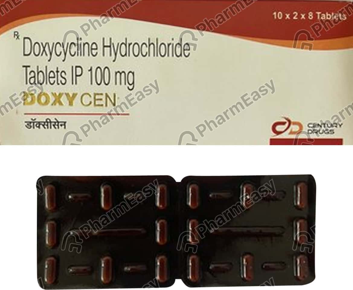Doxycen 100 MG Tablet (8): Uses, Side Effects, Price & Dosage | PharmEasy
