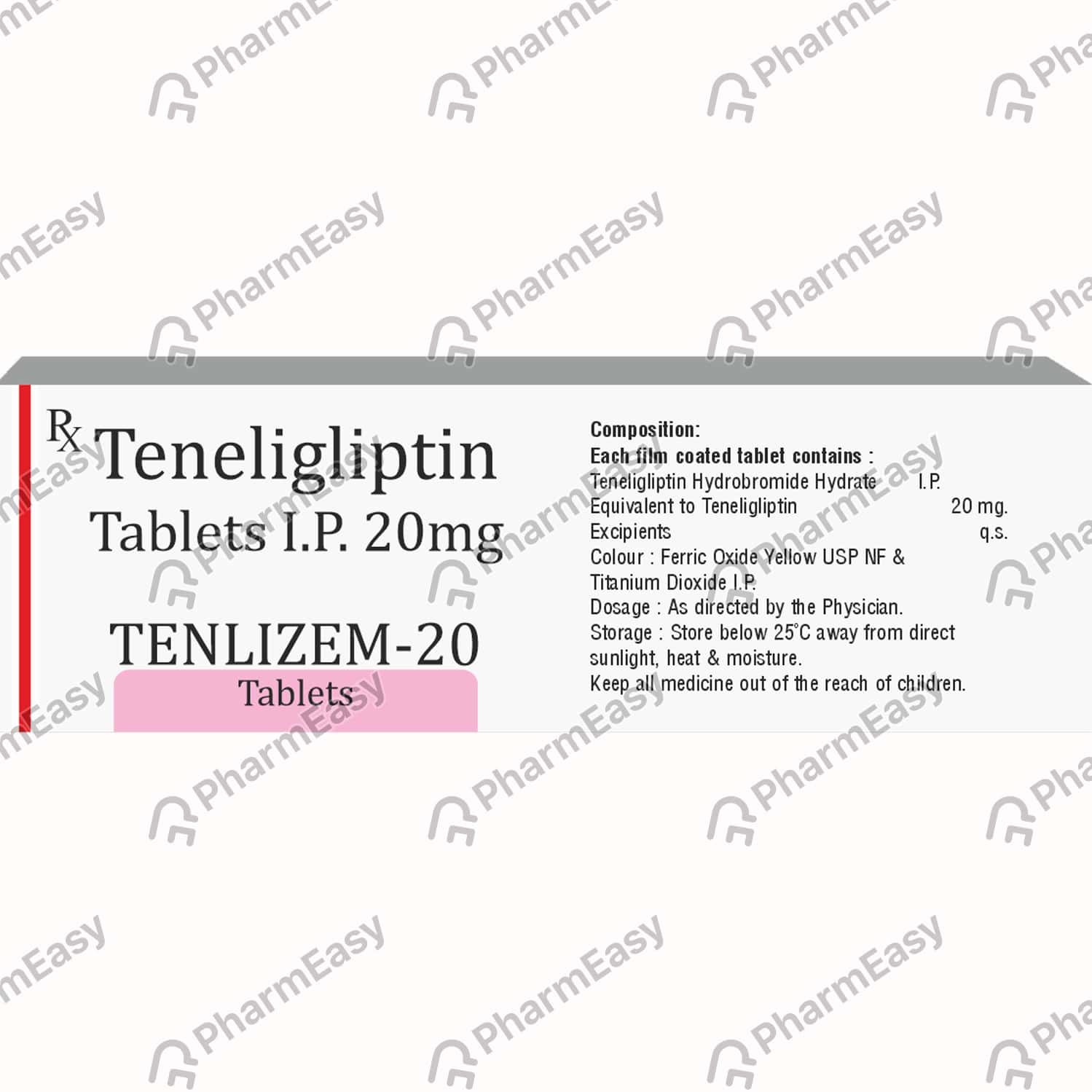 Buy Tenlizem 20 MG Tablet (10) Online at Flat 15% OFF | PharmEasy