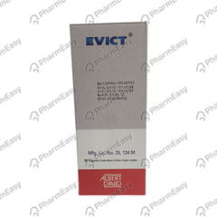 Evict 10 GM/15ML Oral Solution (150): Uses, Side Effects, Price ...