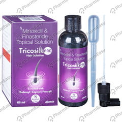 Tricosilk Pro Bottle Of 60ml Hair Solution: Uses, Side Effects, Price ...