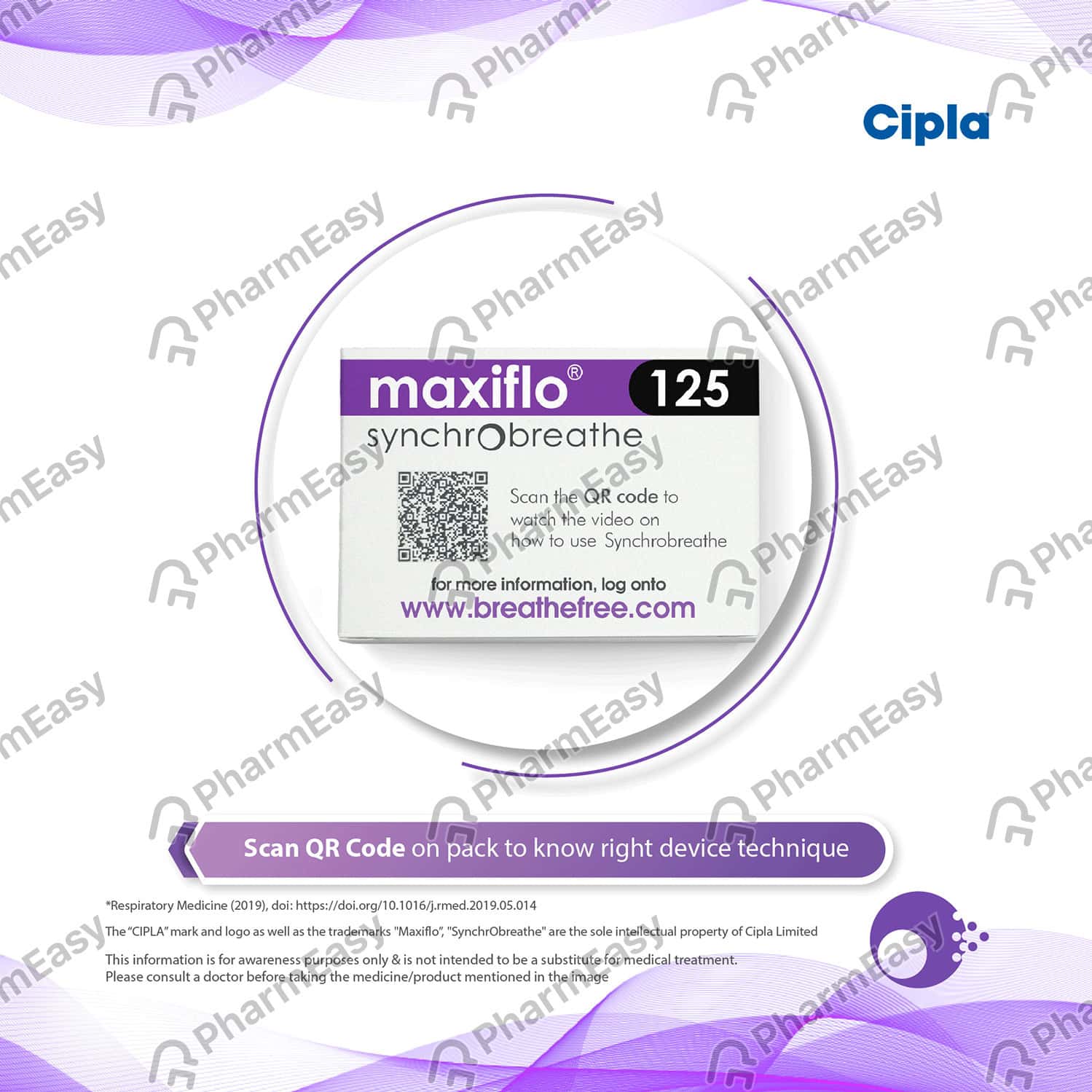 Buy Maxiflo Synchrobreath 0 MG Inhaler (120) Online at Flat 15% OFF ...