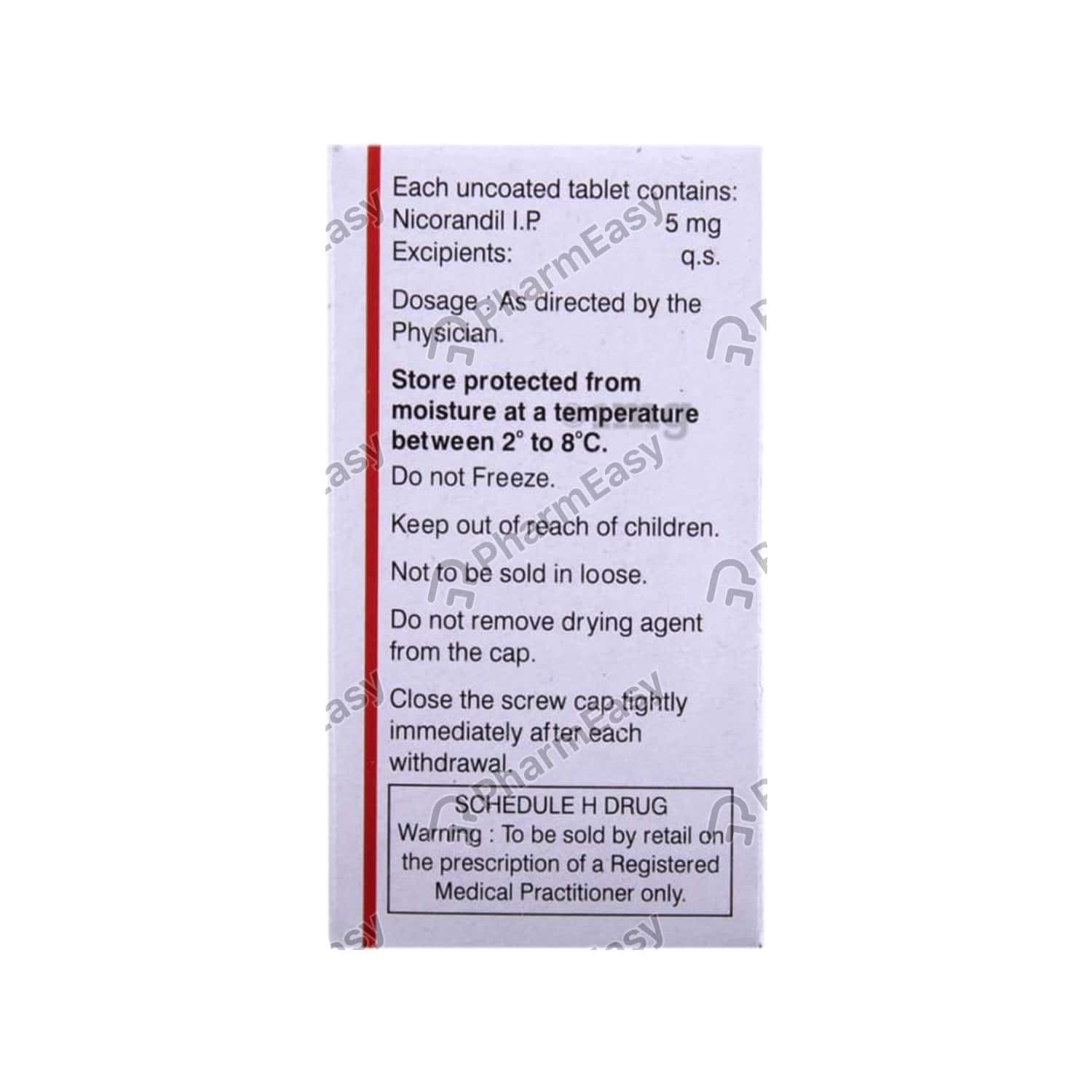 Buy Nicostar 5 MG Tablet (30) Online at Flat 18% OFF* | PharmEasy